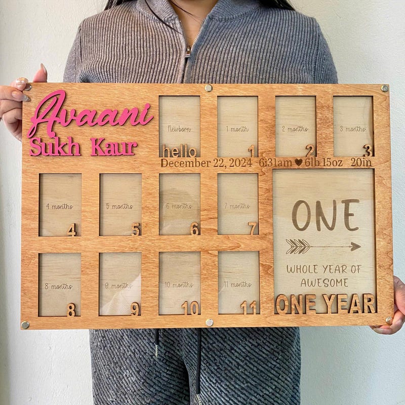 Baby Photo Collage - Etsy