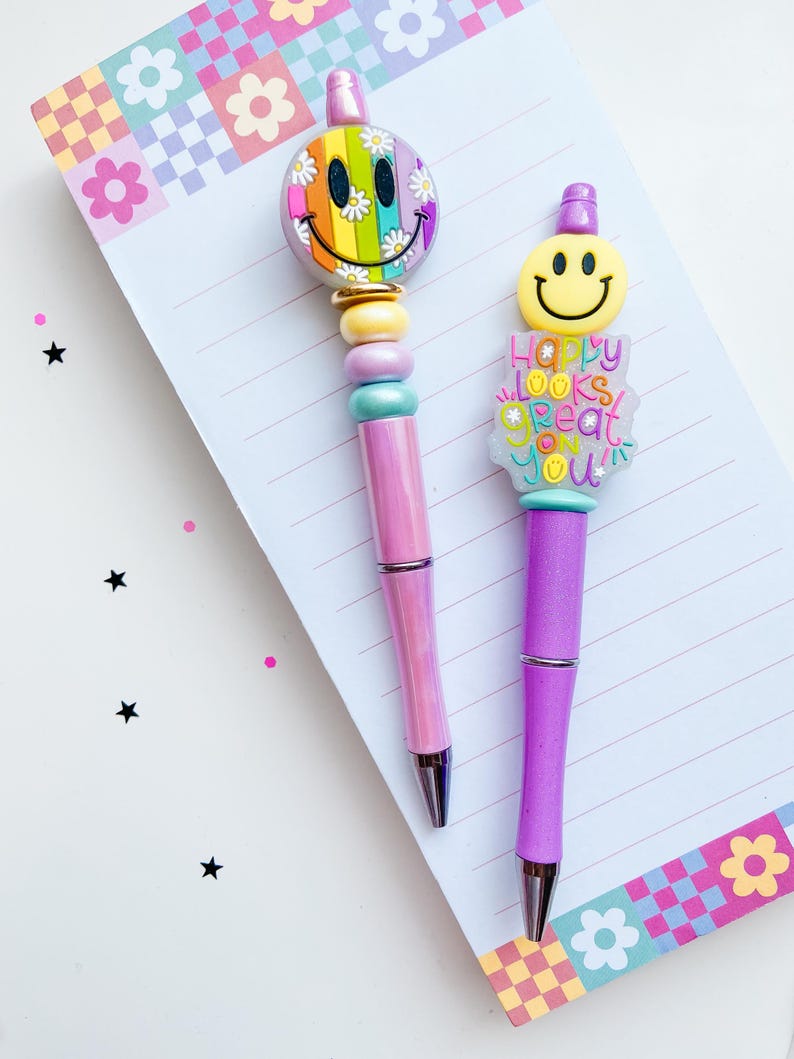 Happy Motivational Pens | Happy Looks Great on You | See the Good Be ...