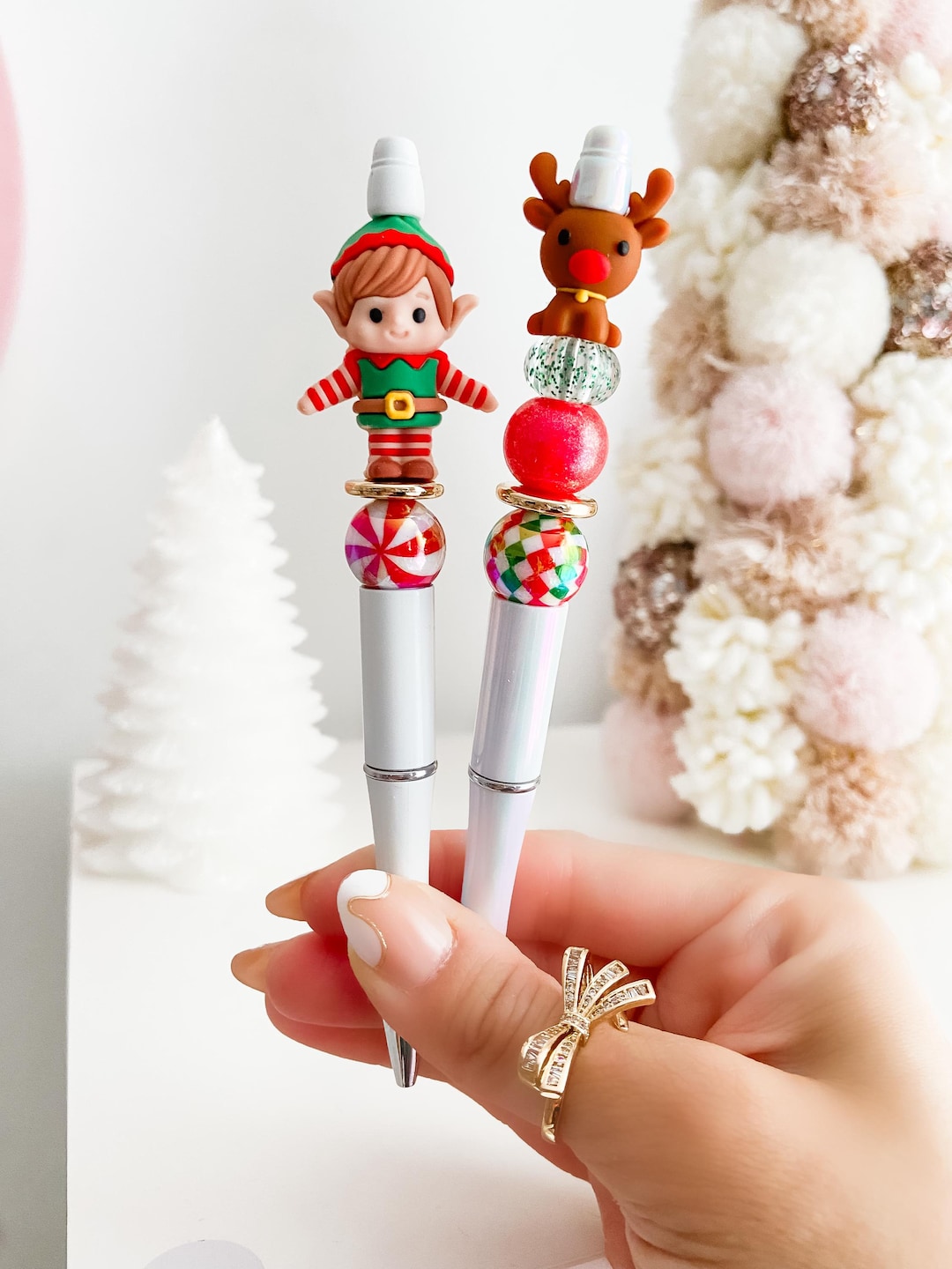 Santa's Little Helpers Pens | Cute Elf on the Shelf | Reindeer Winter ...