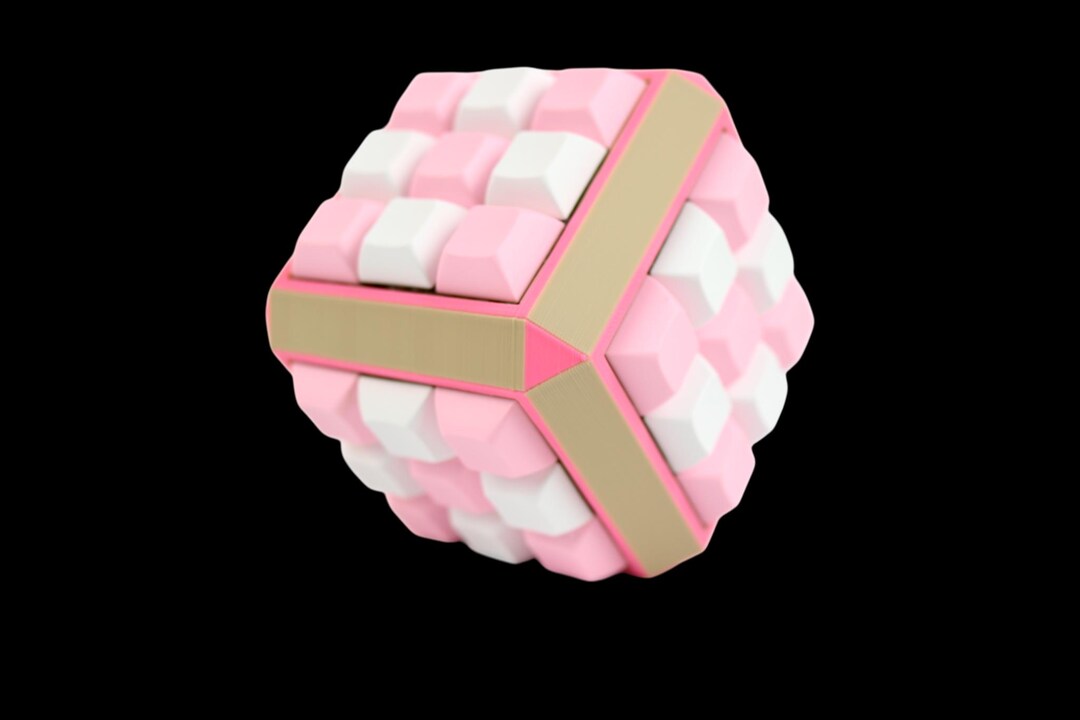 XL SQUARE Cube Fidget 54 Key Caps - Clicky Fidget - Etsy