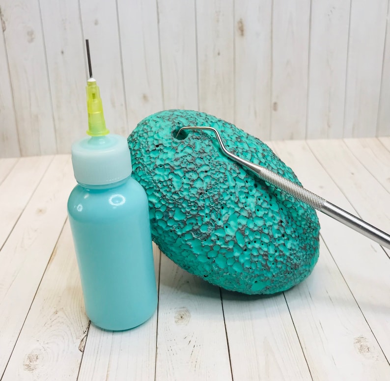 Picky Party Fully Covered Caribbean Blue Sensory Picking Stone - Etsy