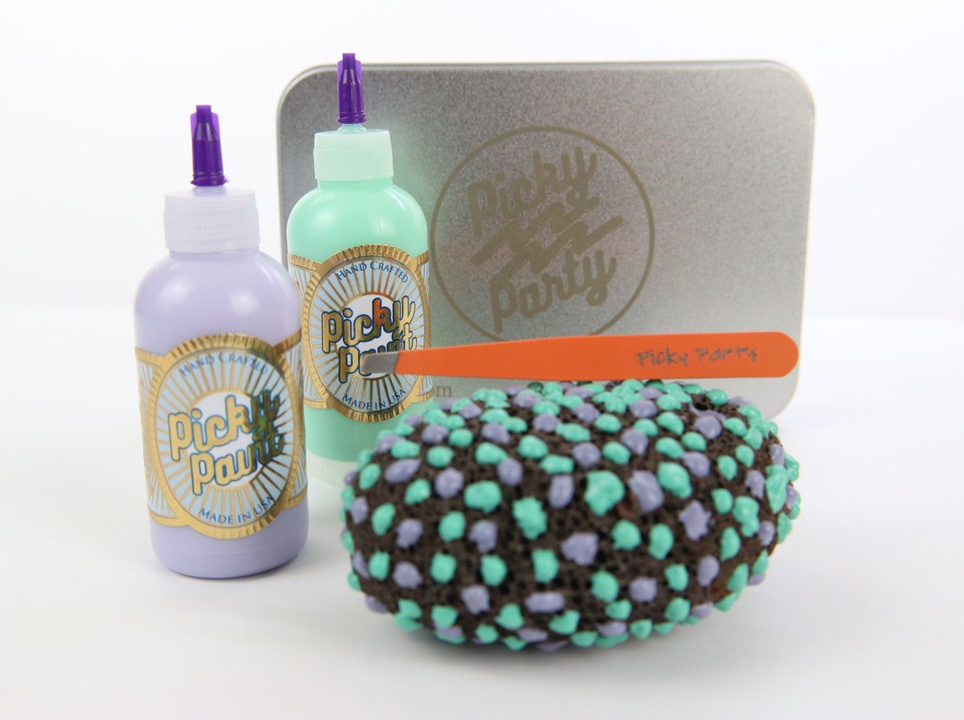 Picky Gift Box - Finger Picking Stone Purple and Green - Etsy