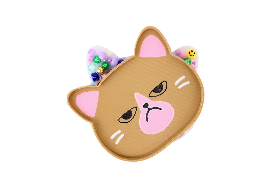 Angry Cat Plate Picky Party Pad™- Satisfy Your Urge to Pick, Pop and ...