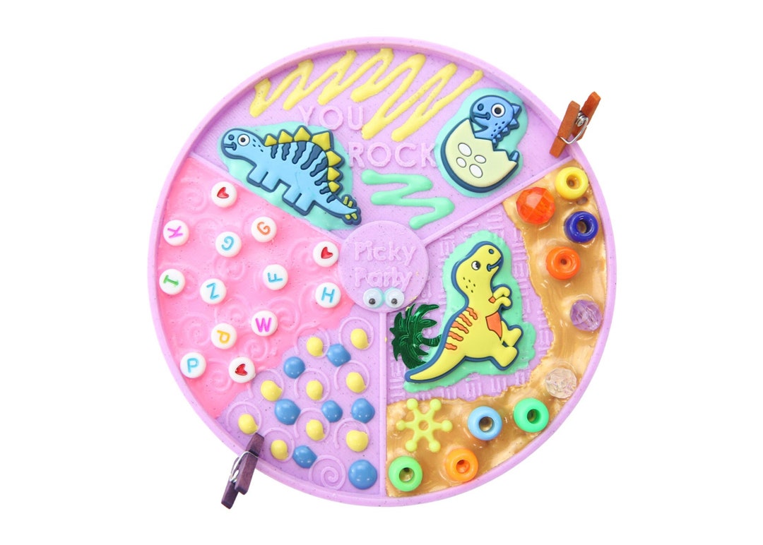 Light Purple - Picky Party Plate - Picking Fidget, Starter Picky Plate ...