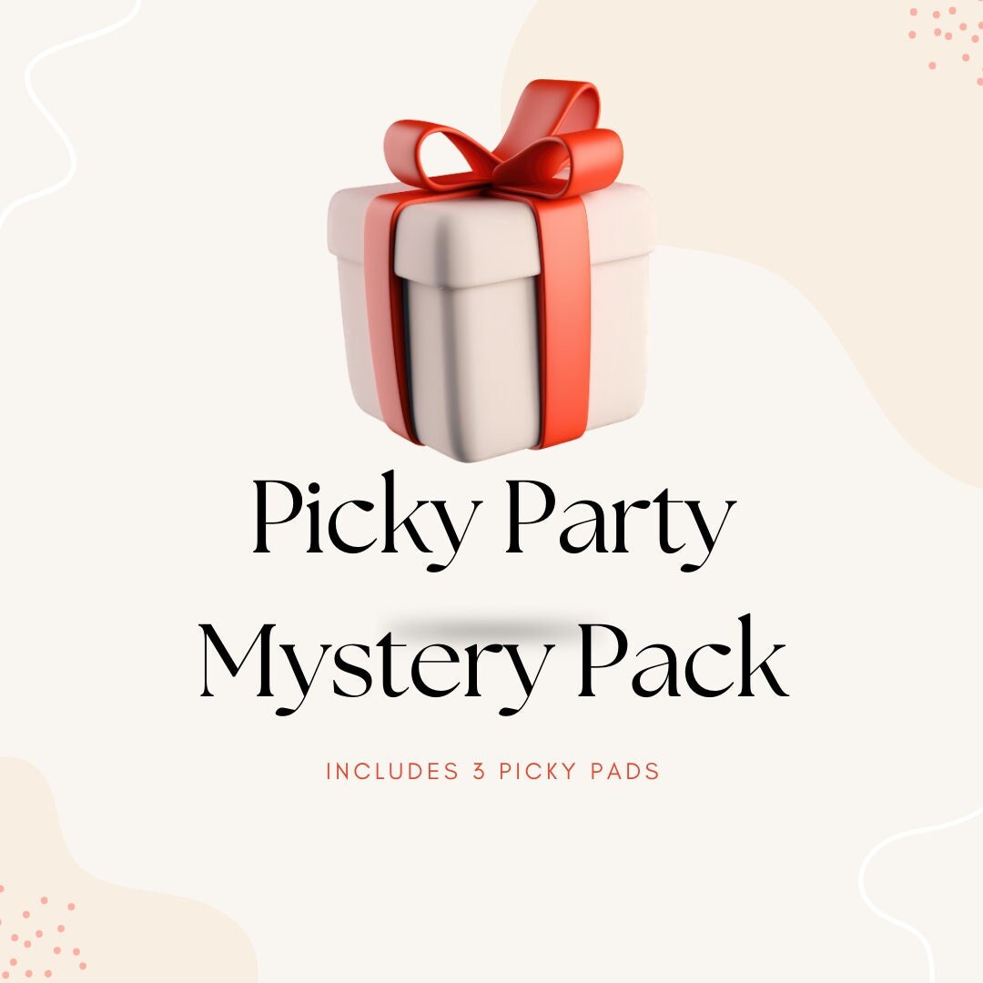 Picky Party Pad Mystery Pack - Etsy