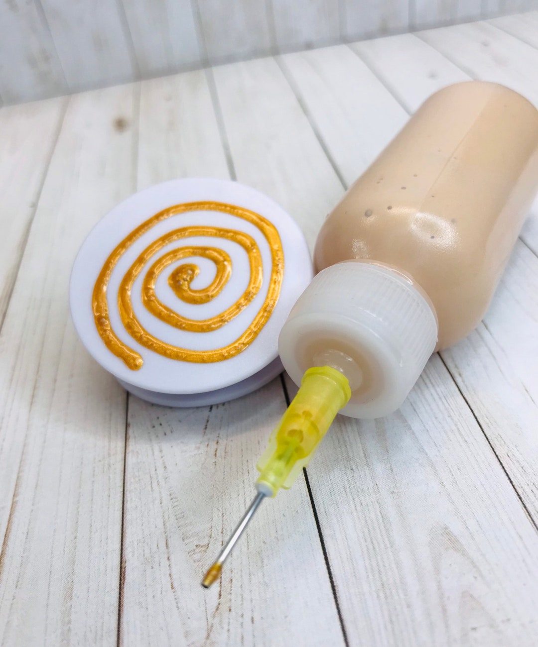 Gold Picky Party Paint for Refilling Picky Pumice Stones - Etsy