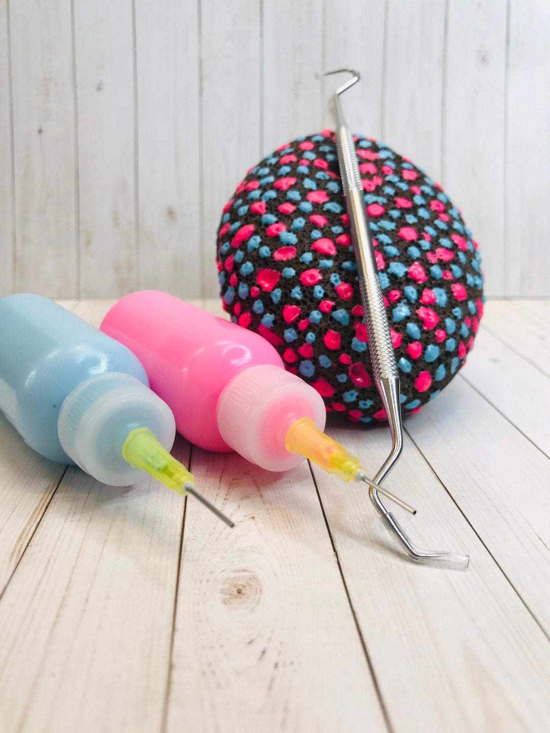 Picky Party. Pumice Stone Kit Fidget - Pink and Blue - Etsy