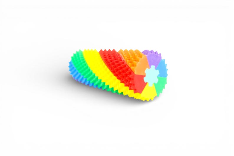 Rainbow Stimmy Stick - Stim and Pain Release Tool - Etsy