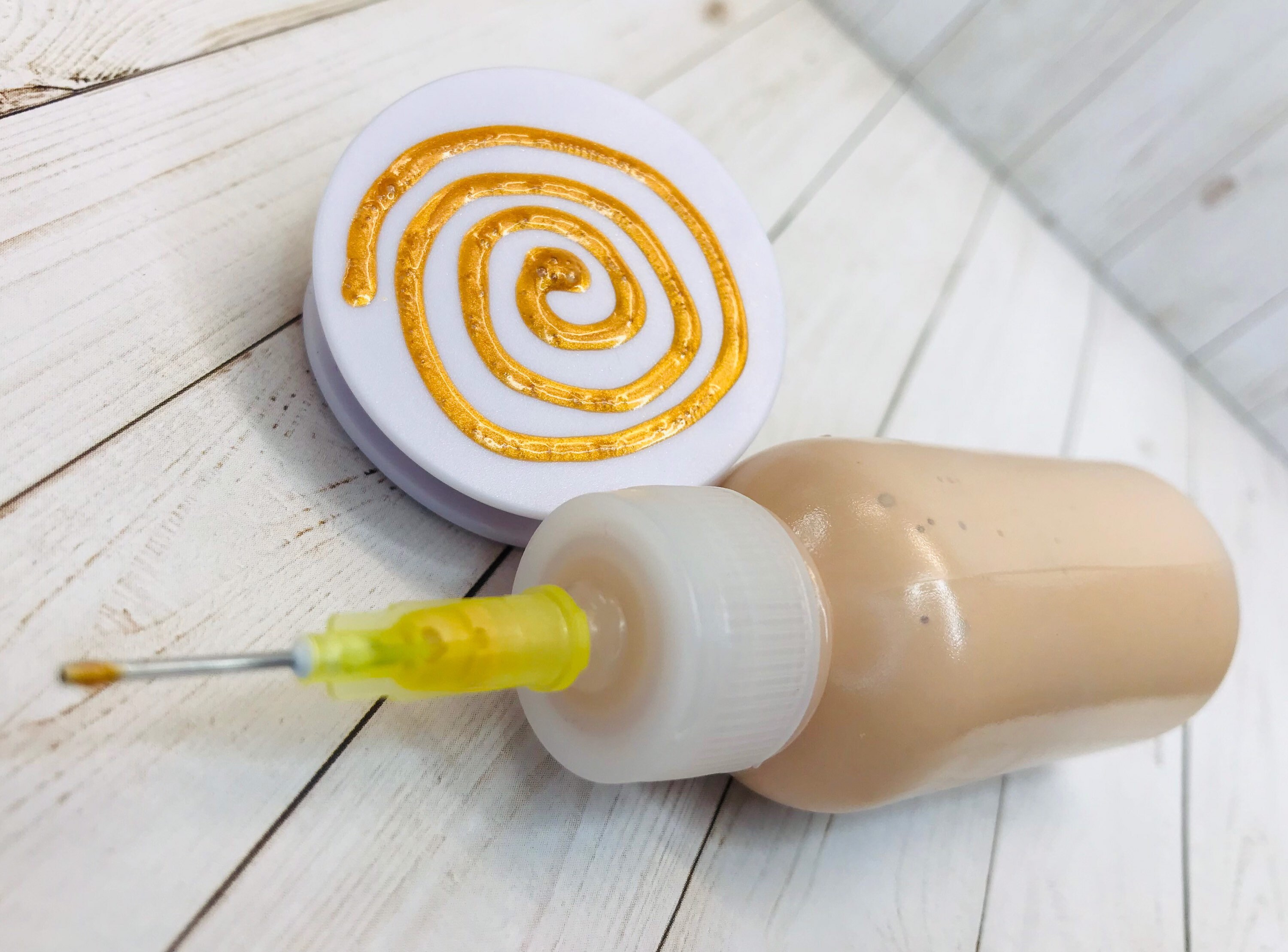 Gold Picky Party Paint for Refilling Picky Pumice Stones - Etsy