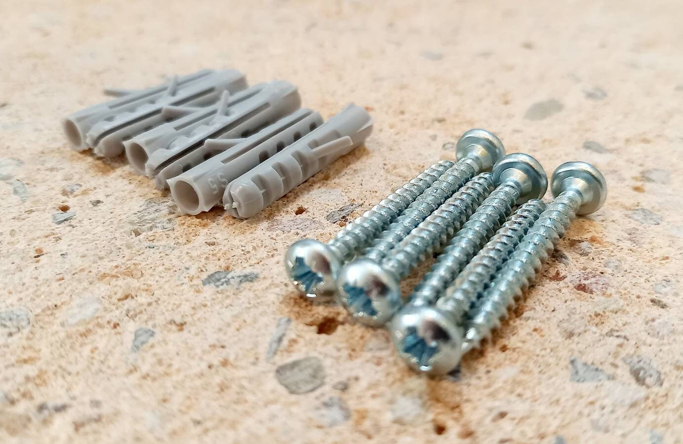 2/6/12/24 DIY Dowel Screws for Wall Installation Home Picture - Etsy