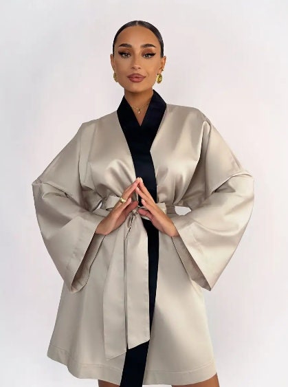 Kimono Pattern, Kimono Robe Pattern, Pattern of a Silk Robe, Sewing ...