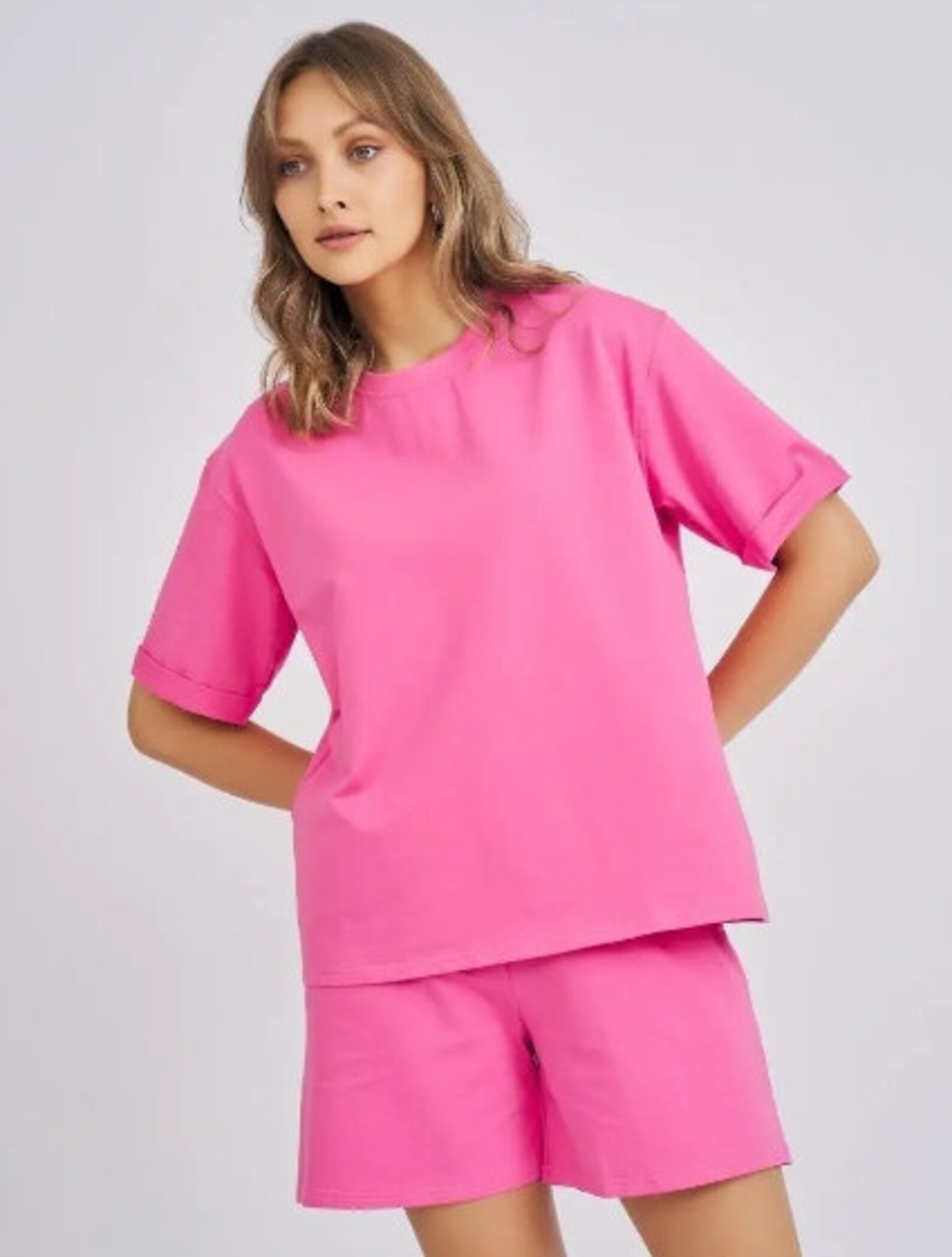 Pattern of a Suit With a T-shirt and Shorts, Pattern of a Women's Suit ...