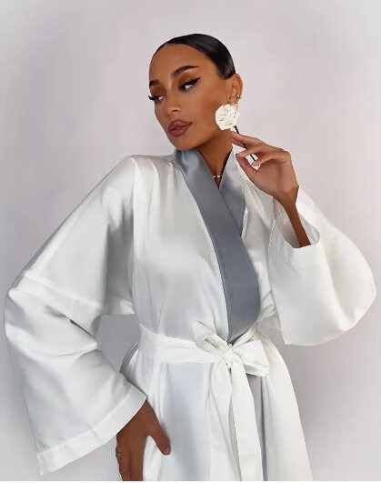 Kimono Pattern, Kimono Robe Pattern, Pattern of a Silk Robe, Sewing ...