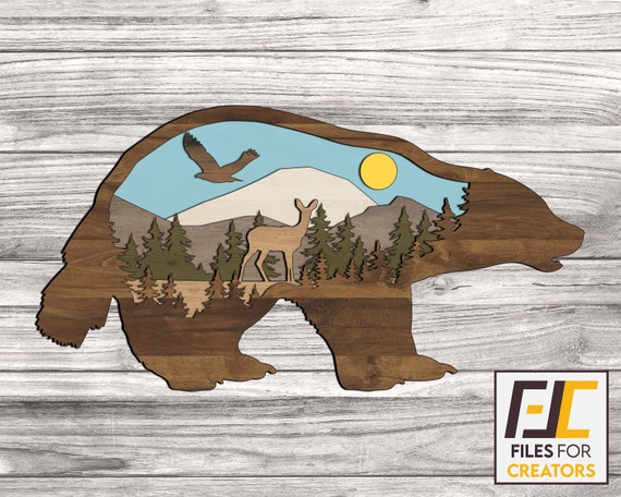 Wolverine Laser Cut Svg Dxf Files. Cnc Files for Wood. - Etsy