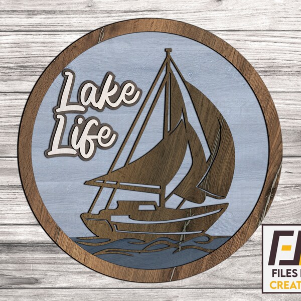 Lake Life Decal - Etsy