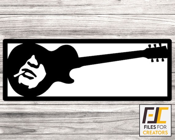 Guitar Slash Laser Cut Svg Dxf Files. Cnc Files for Wood. | Etsy