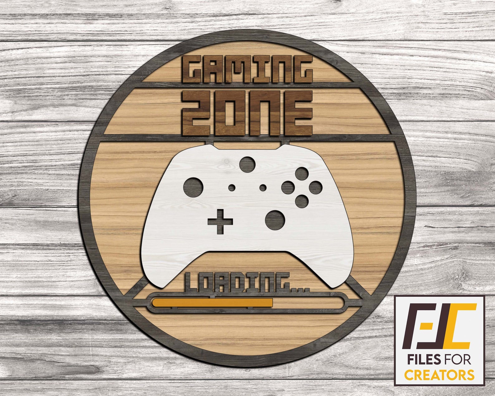 Gaming Zone Sign Laser Cut Files / SVG DXF CNC Files for Wood - Etsy