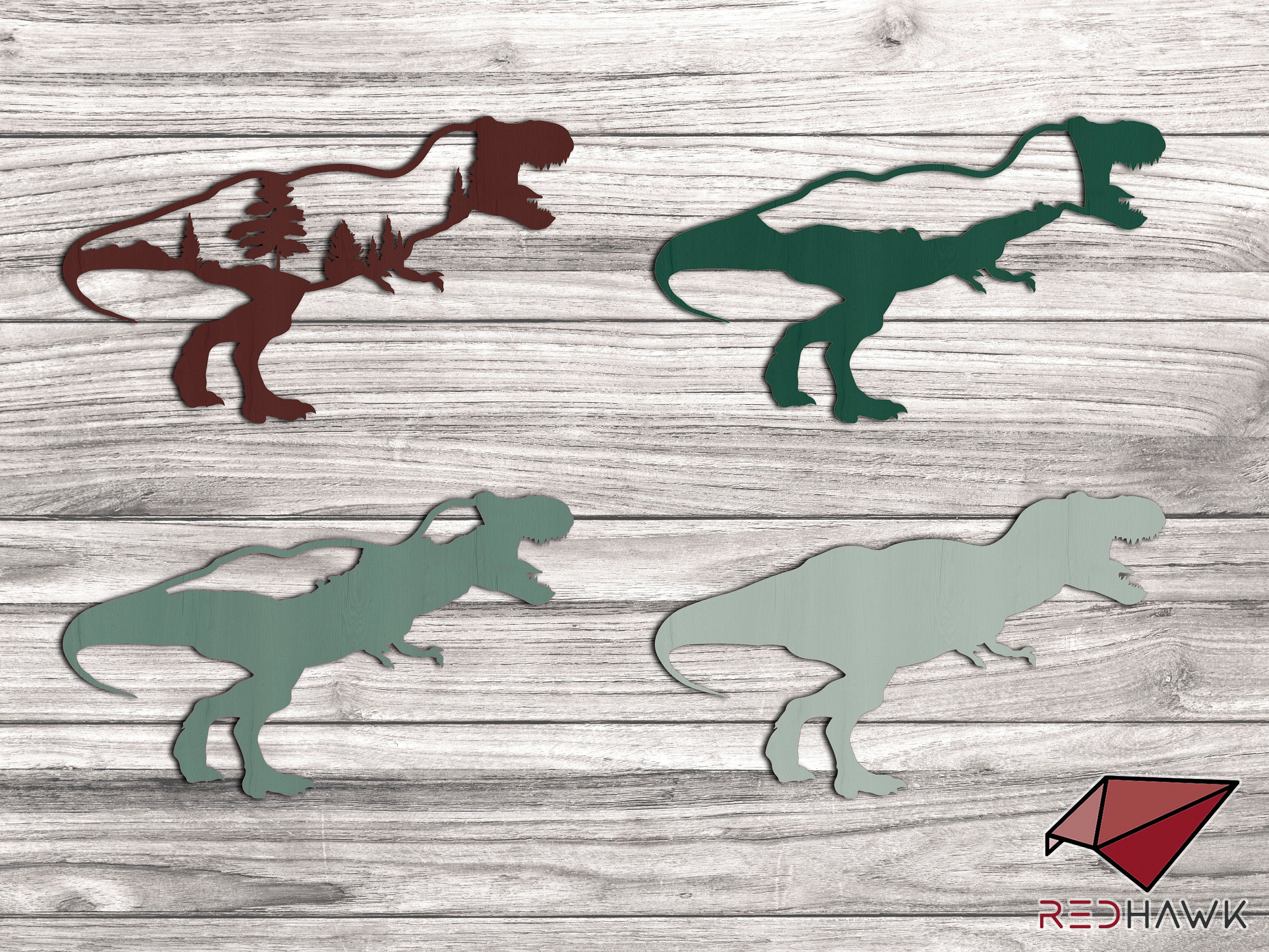 Dinosaurs Bundle Laser Cut Files and Vector Cutting Plan for | Etsy