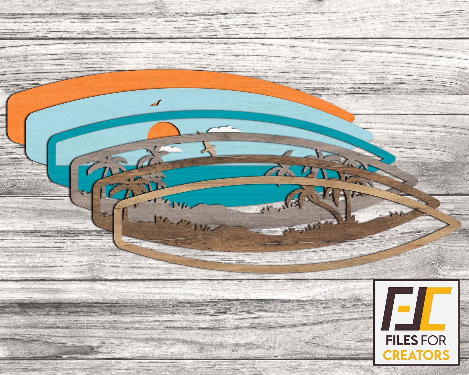 Surfing Laser Cut Svg Dxf Files. Cnc Files for Wood. - Etsy Canada