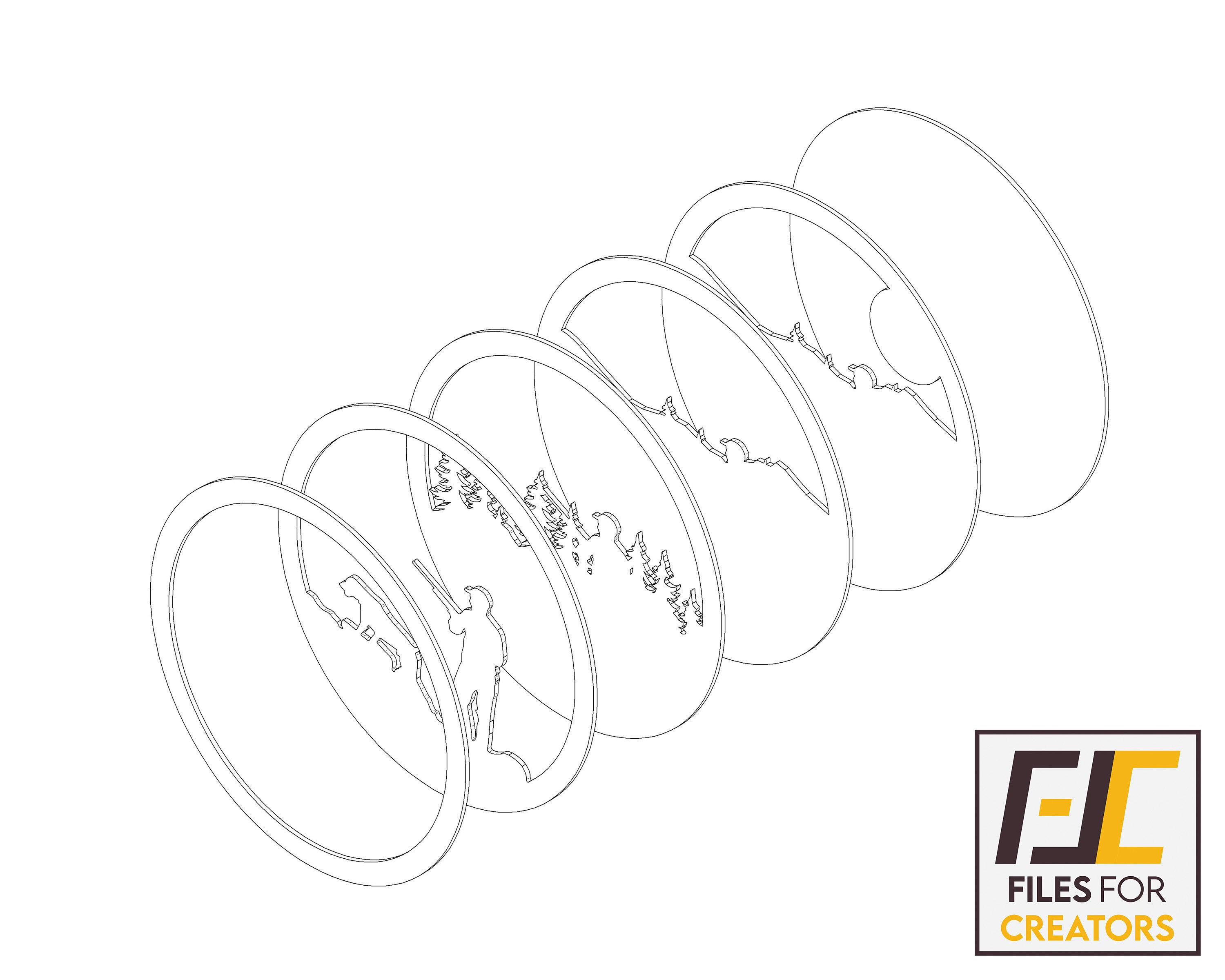 Hunting Laser Cut, Svg Dxf Files. Cnc Files for Wood. Wall Art, Decal ...
