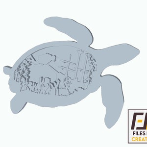 Turtle Laser Cut, Svg Dxf Files. Cnc Files for Wood. Glowforge Ready ...