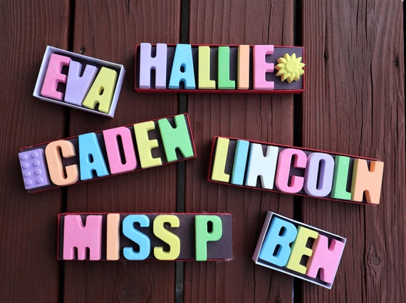 Personalized NAME SIDEWALK CHALK: Custom Gift for Kids Easter - Etsy