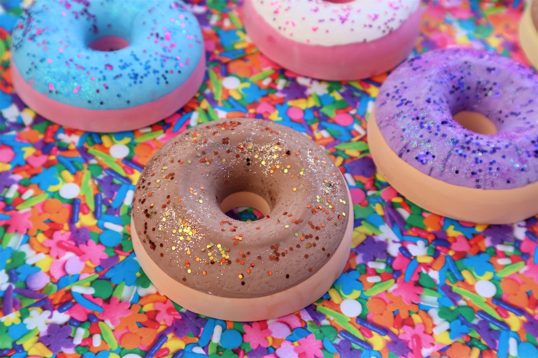 JUMBO Donut Sidewalk Chalk - Sprinkles Donut Theme Birthday Party ...