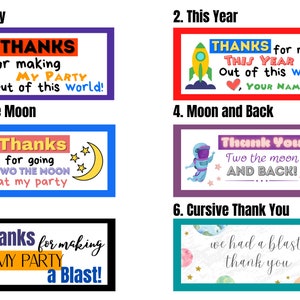 OUTER SPACE Mini Sidewalk Chalk Party Favors - End of Year Student Gift ...