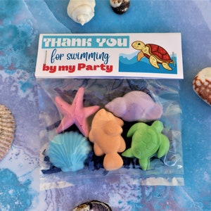 UNDER THE SEA Party Kids Birthday Sidewalk Chalk - Mermaid Birthday ...
