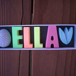 Personalized NAME SIDEWALK CHALK: Custom Gift for Kids Easter | Etsy