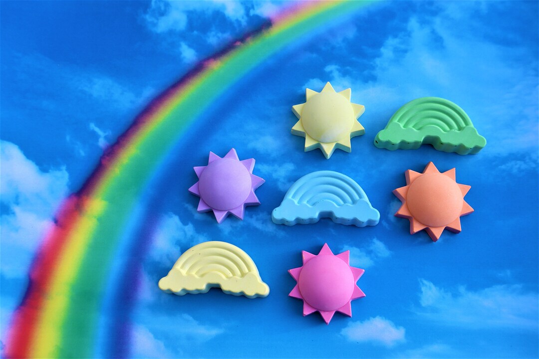 Rainbow and Sun Sidewalk Chalk - Classmate Gift End of Year Student ...