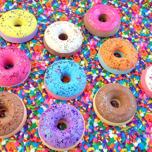 JUMBO Donut Sidewalk Chalk - Sprinkles Donut Theme Birthday Party ...