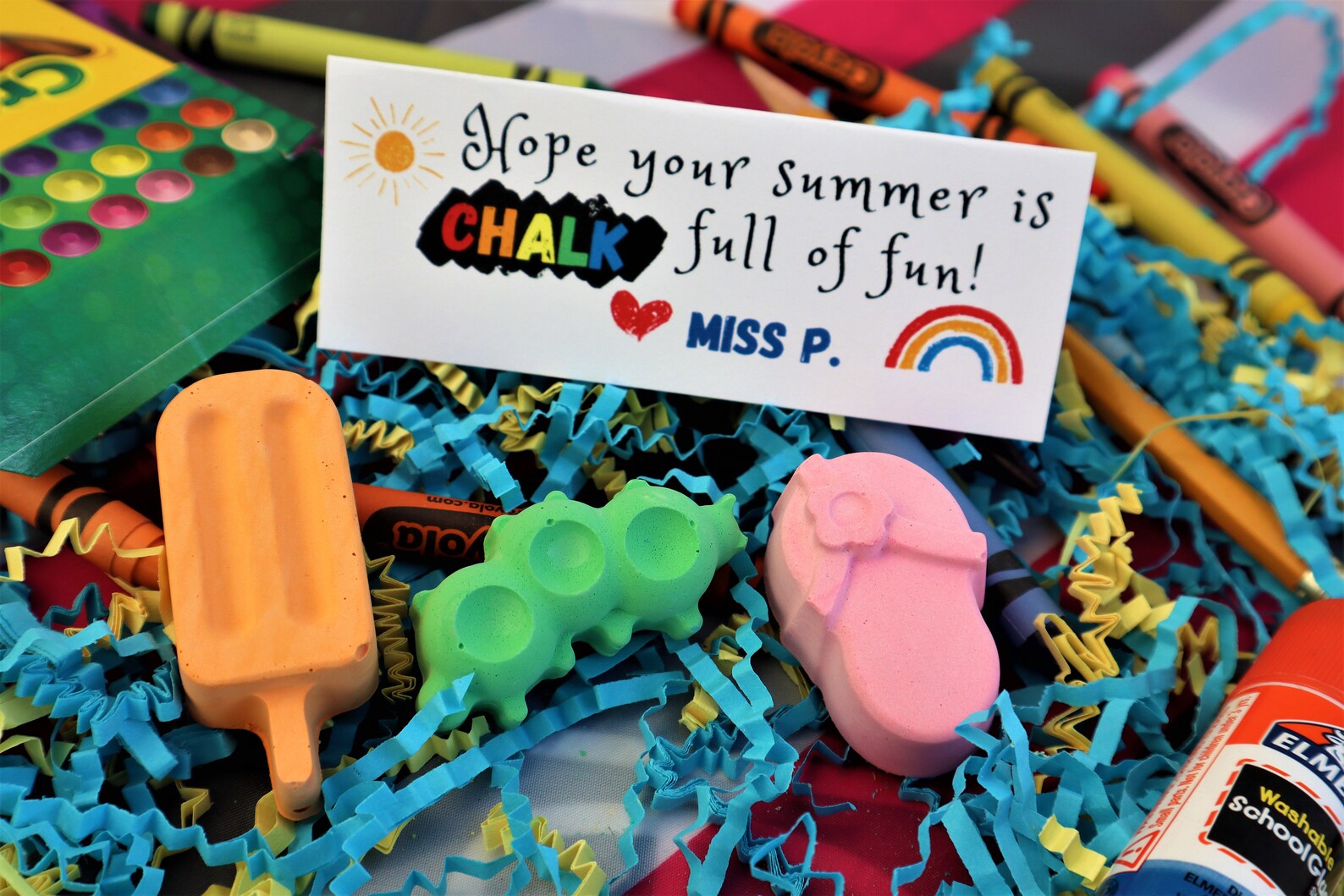 End of Year Student Gift SIDEWALK CHALK Class Gift From - Etsy