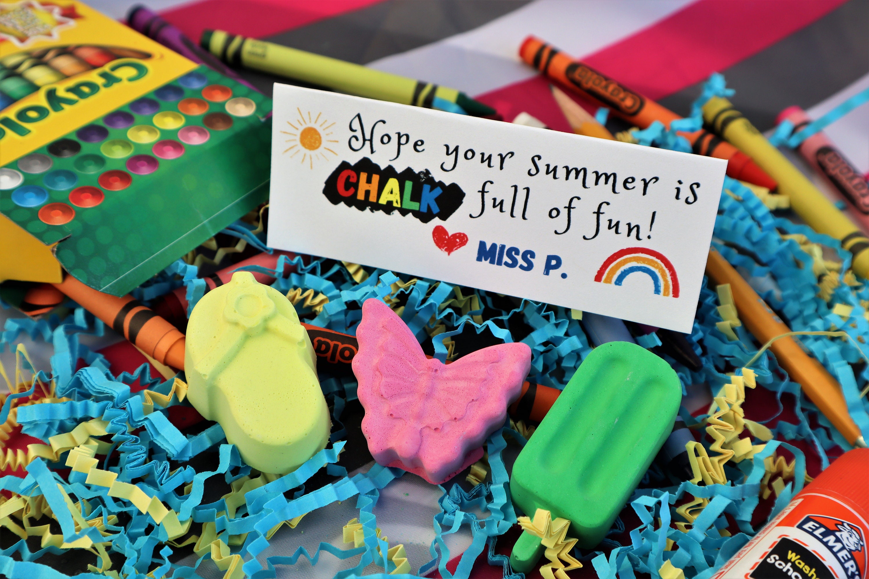 End of Year Student Gift SIDEWALK CHALK Class Gift From - Etsy