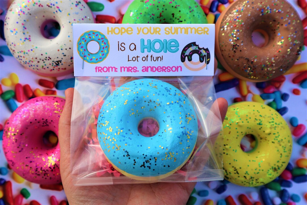 End of Year Class Gift Donut Party Sidewalk Chalk Summer Class Gift for ...