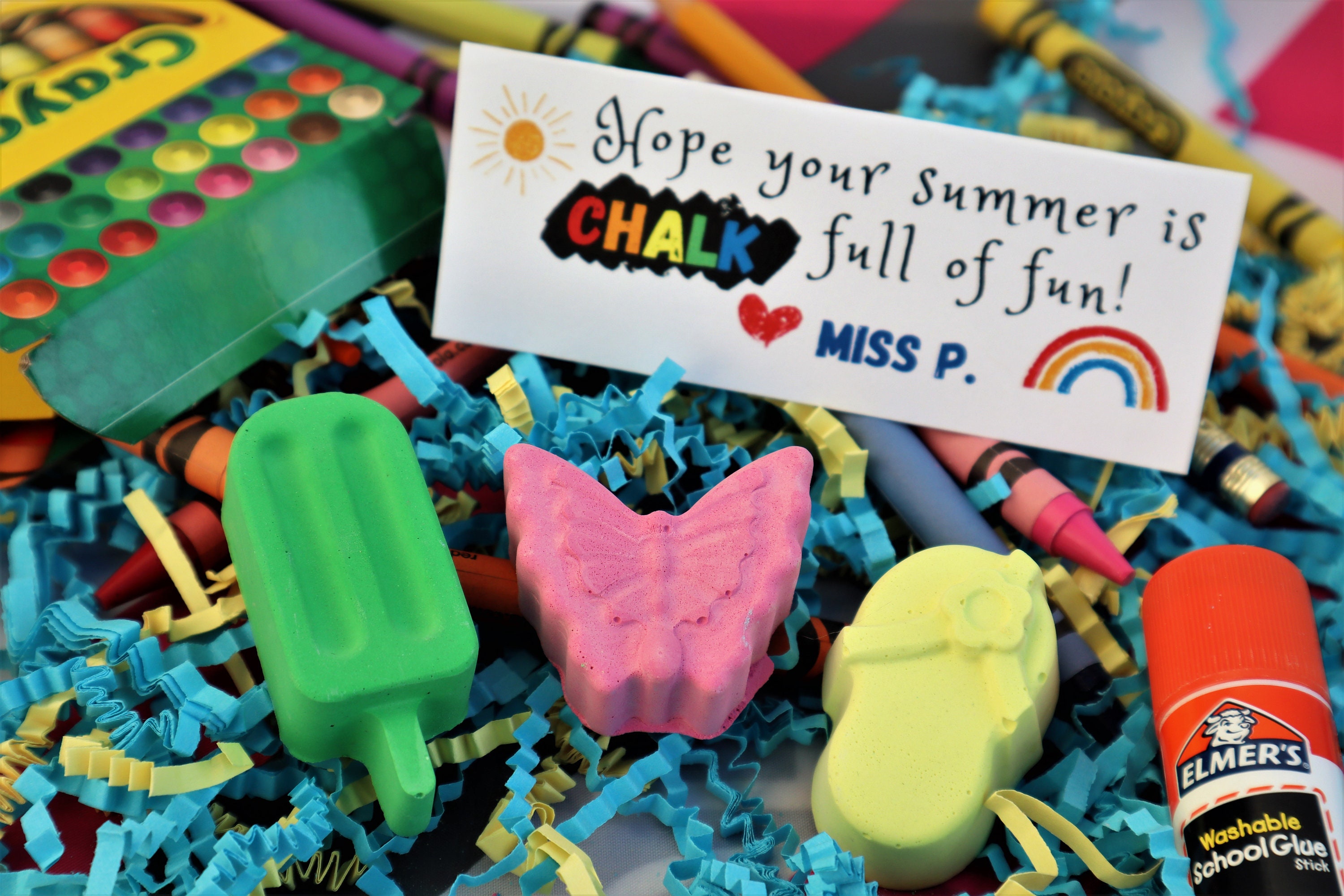 End of Year Student Gift SIDEWALK CHALK Class Gift From - Etsy