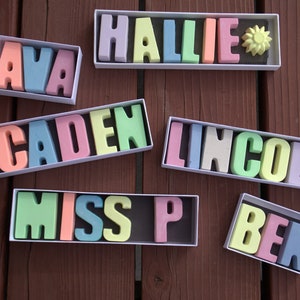 Personalized NAME SIDEWALK CHALK: Custom Gift for Kids Easter | Etsy