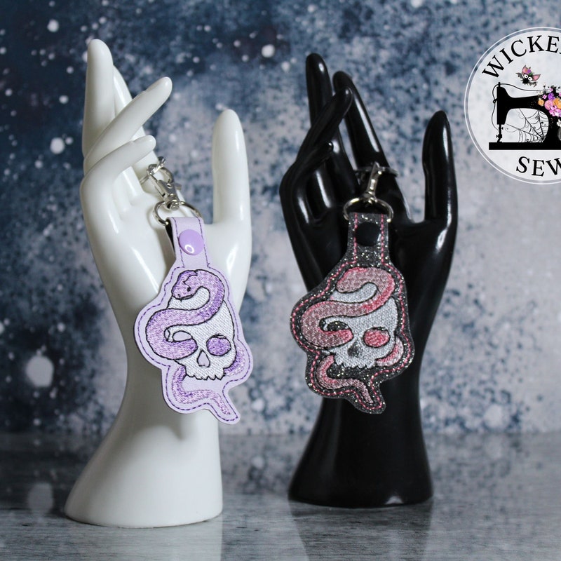 Snake Keychain - Etsy