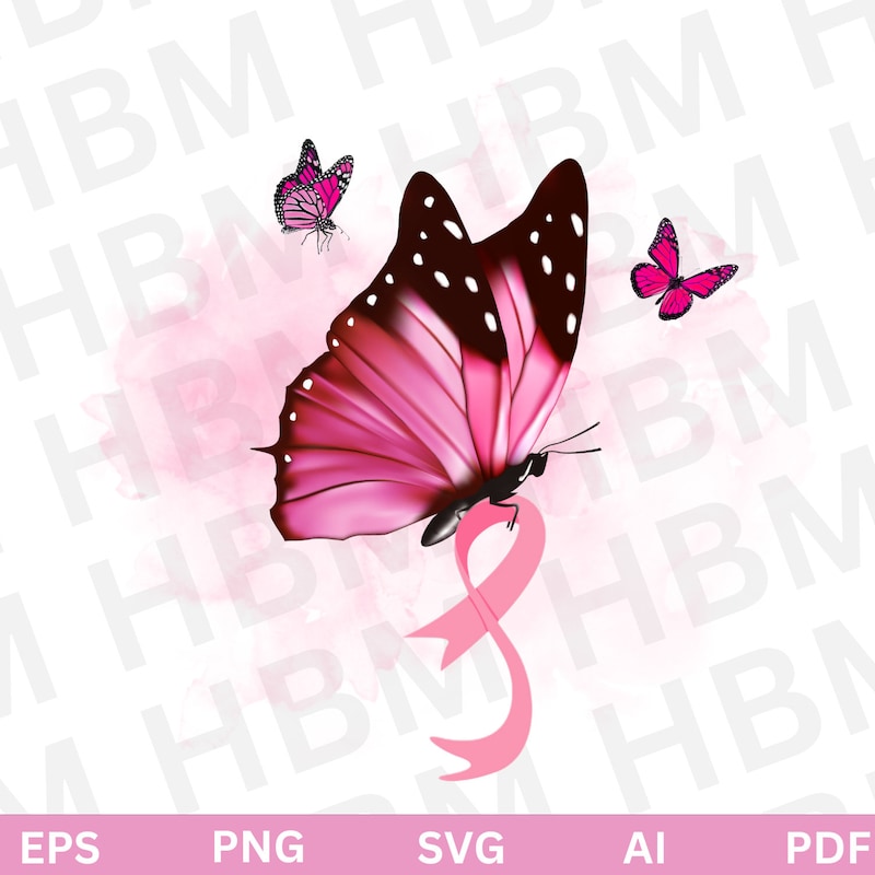 Cancer Butterfly - Etsy