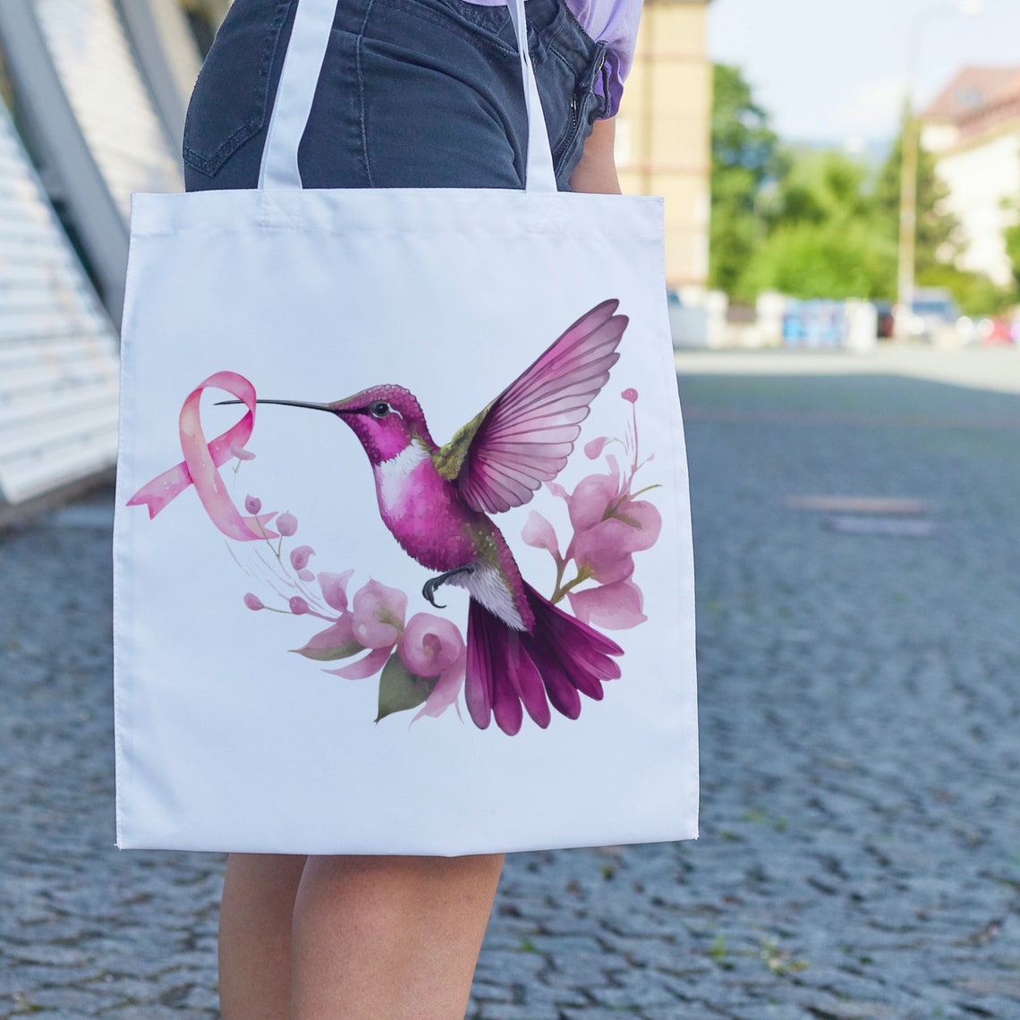 Breast Cancer Hummingbird, PNG Sublimation, Pink Ribbon, Breast Cancer ...