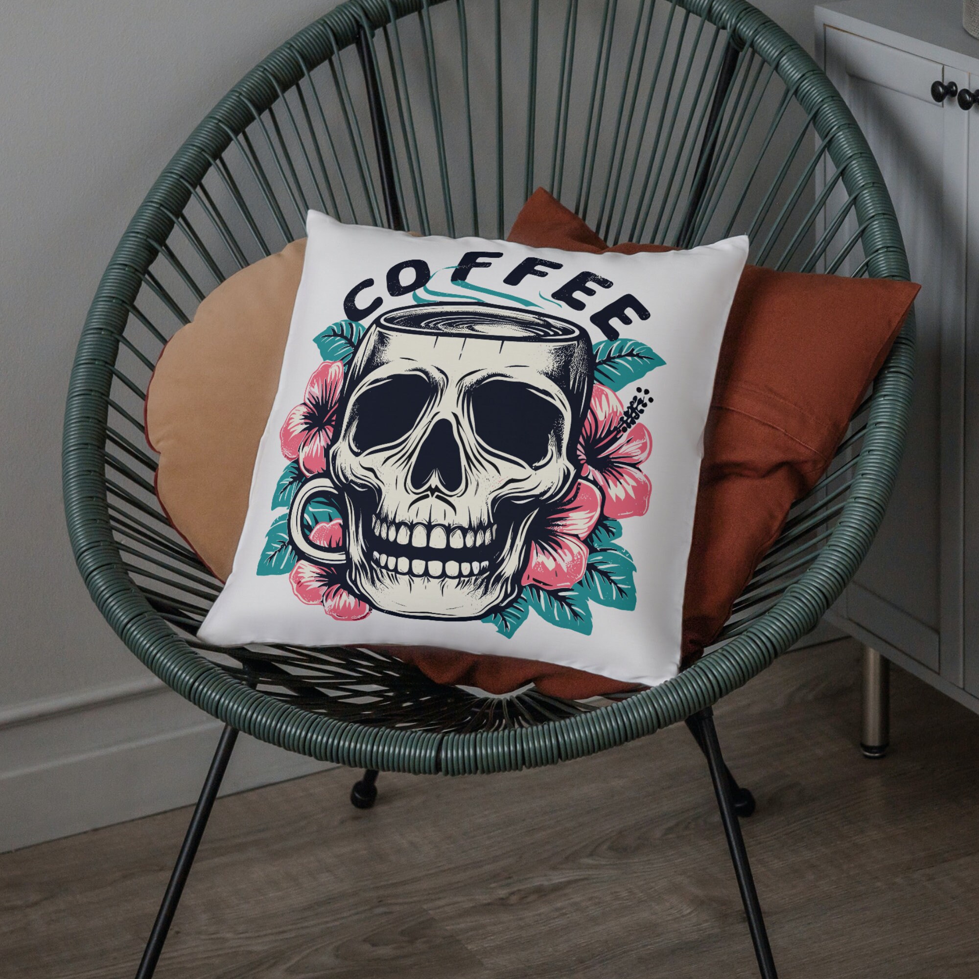 Coffee Skull Mug PNG Clipart Espresso Unisex SVG Caffeine - Etsy