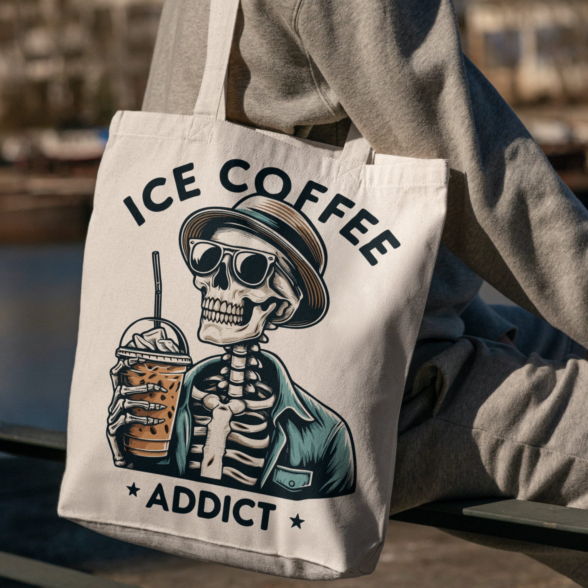 Iced Coffee Skeleton PNG Clipart, Hipster Cold Brew Addict SVG, Quirky ...