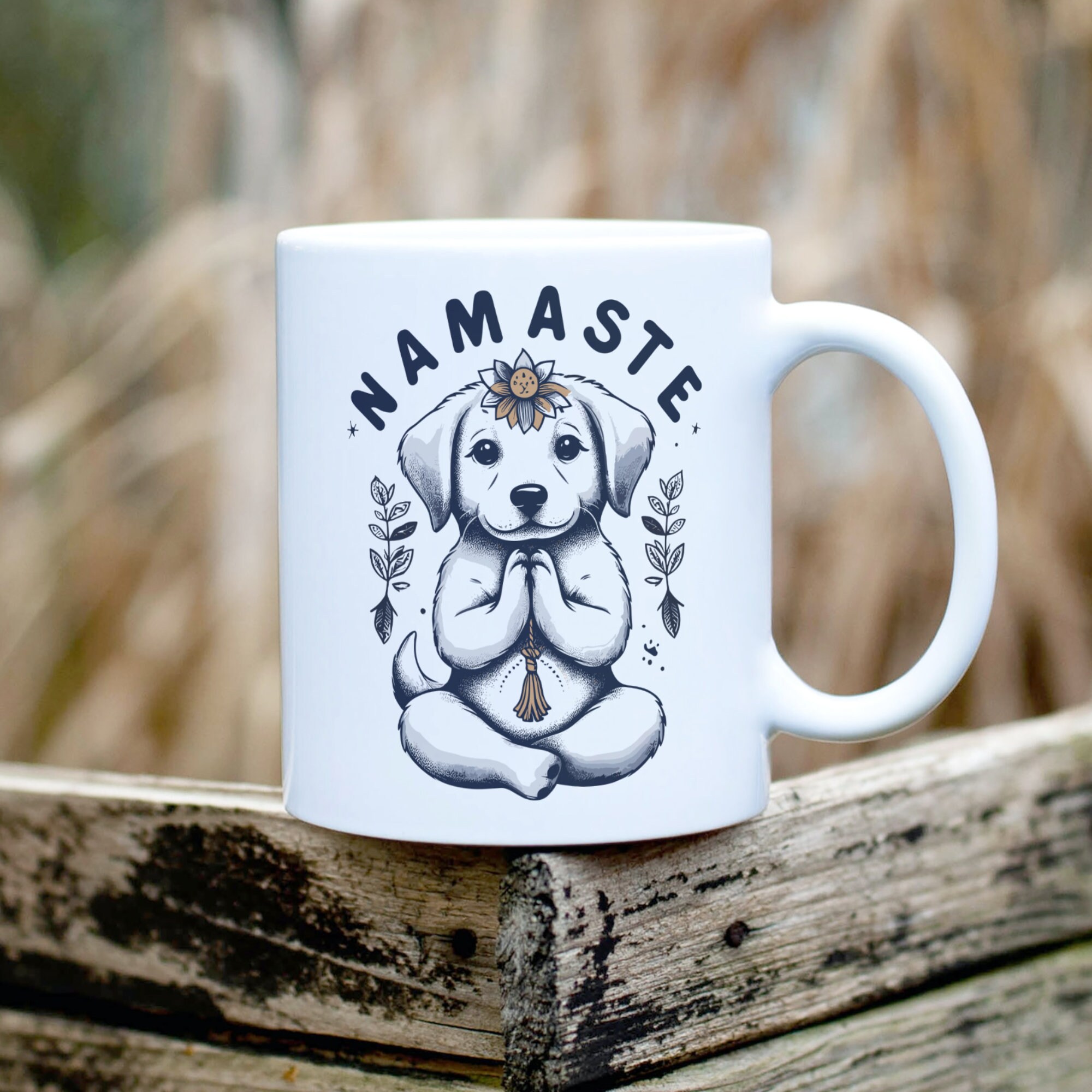 Dog Yoga PNG Clipart, Namaste SVG Gift, Mindful Canine, Puppy Zen ...