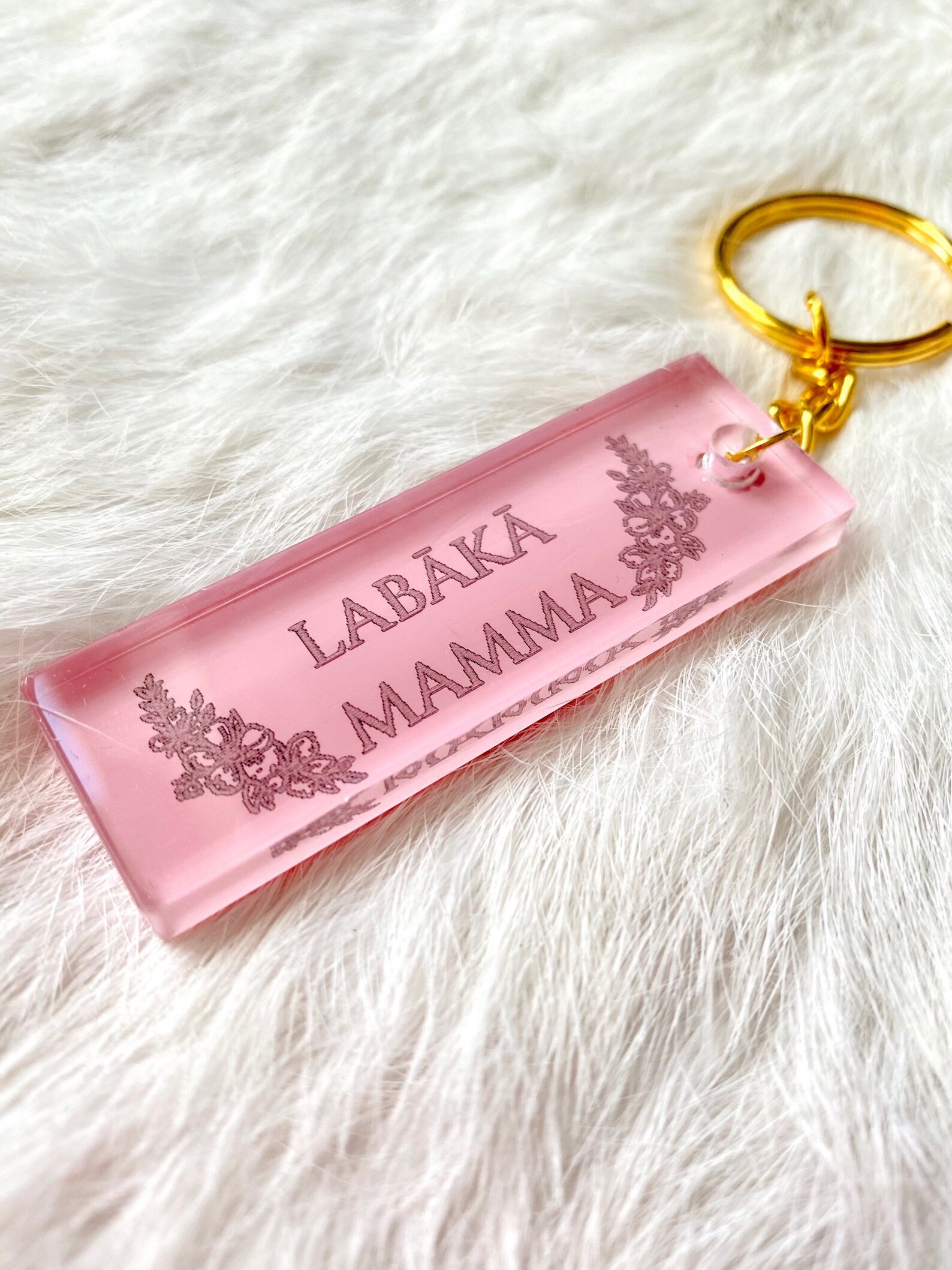 Laser Engraved Acrylic Keychain with name acrylic keychain | Etsy
