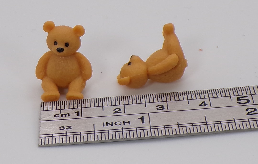1:24 Scale Cute Adorable Teddy Bear - Etsy