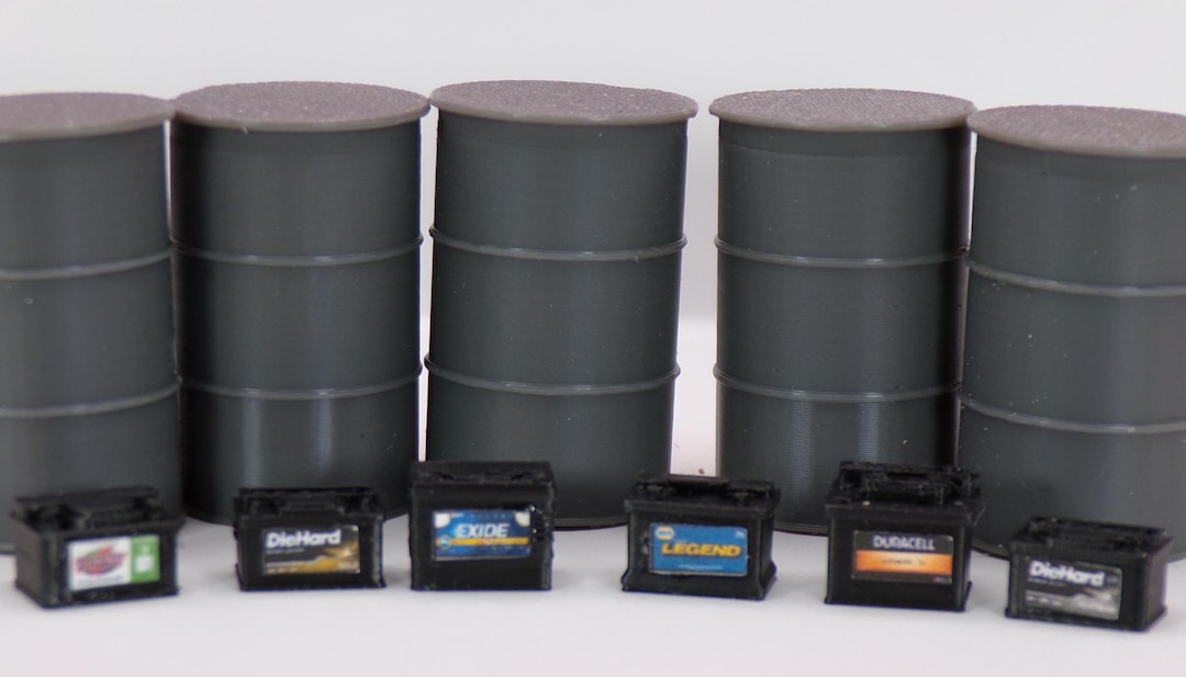 1:24 Scale Car and Truck Batteries - Perfect for Garage Dioramas ...