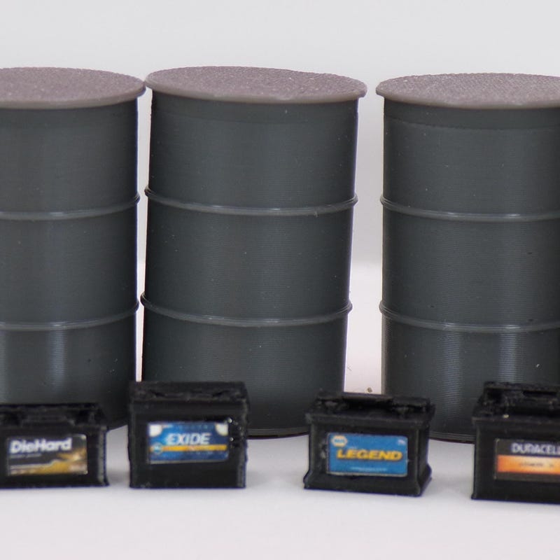 1:24 Car Garage Diorama - Etsy