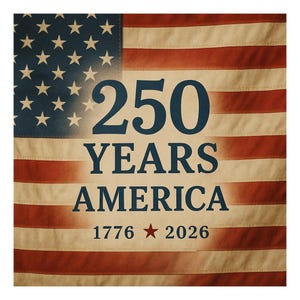 America @ 250 Stickers - 4" Stickers to Celebrate the United States ...