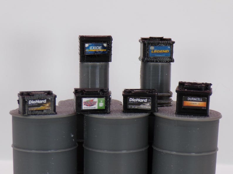 1:24 Scale Car and Truck Batteries - Perfect for Garage Dioramas ...