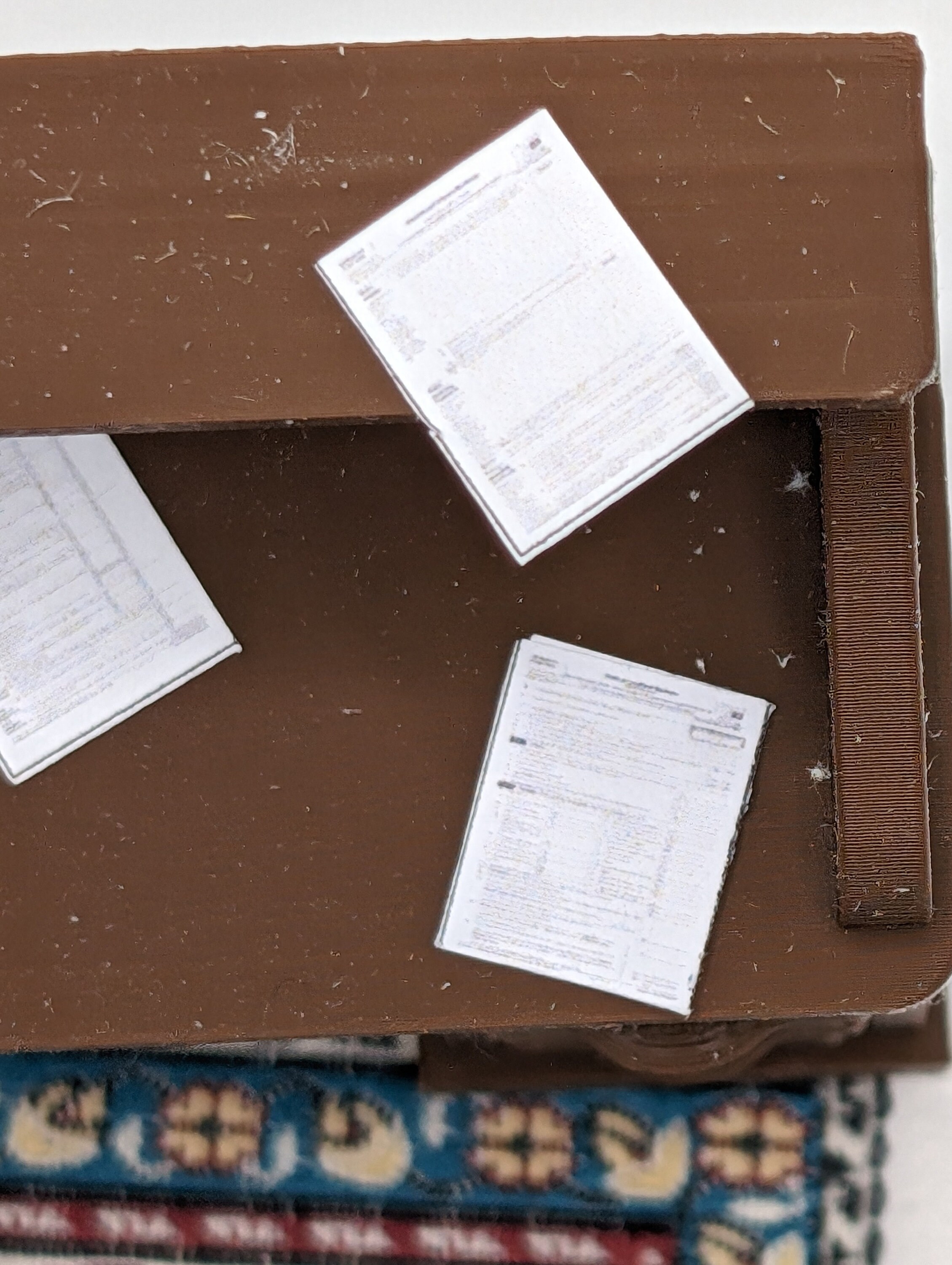 1:24 Scale Tax Documents - Etsy